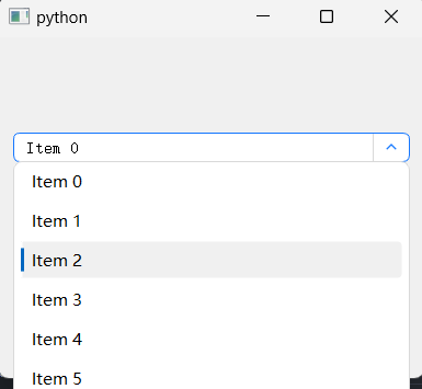 QComboBox样式表 - QSS - PyQt